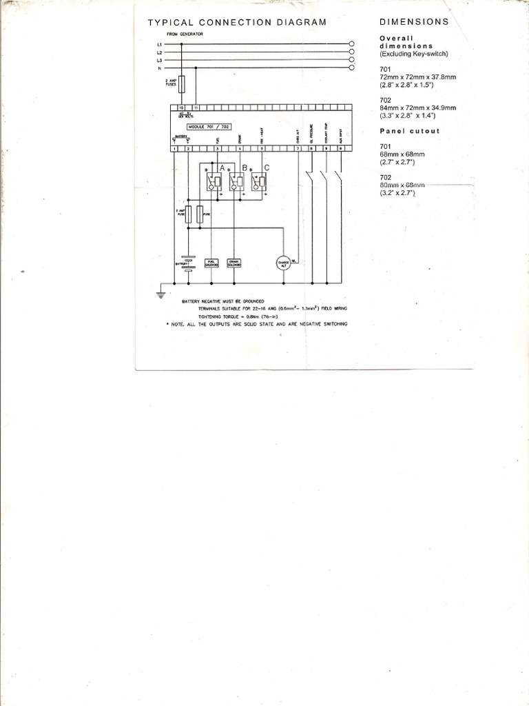 Module 701 7020001 | PDF