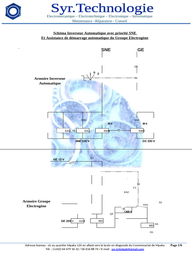Schéma Inverseur | PDF
