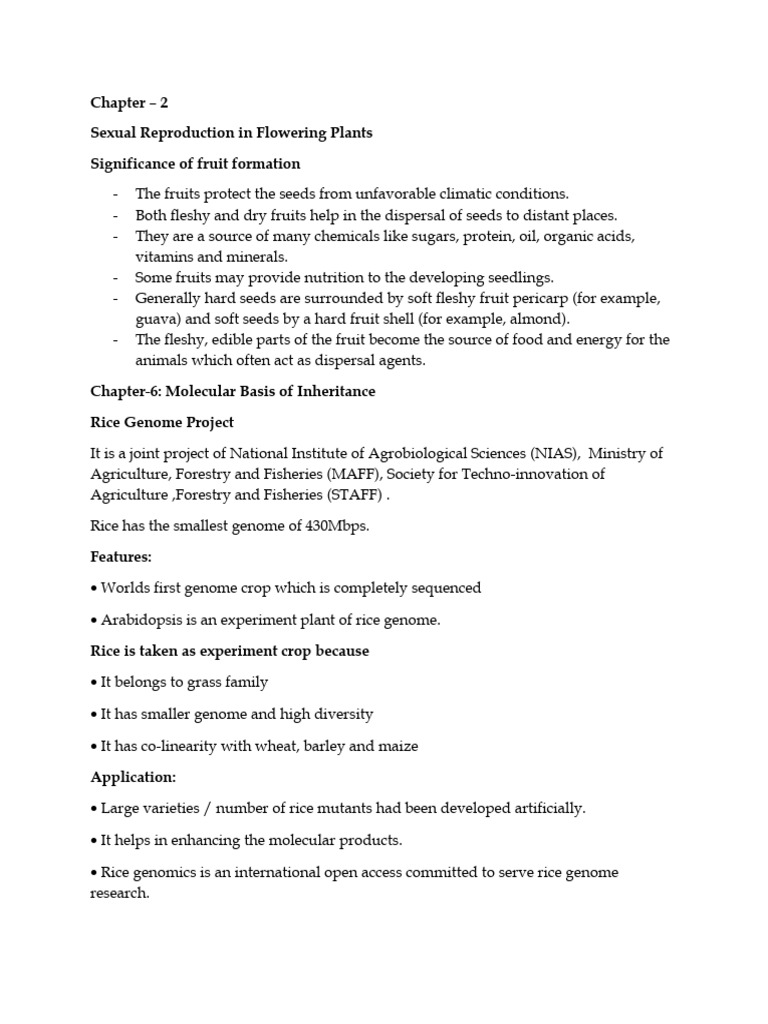 Biology Supplementary | PDF