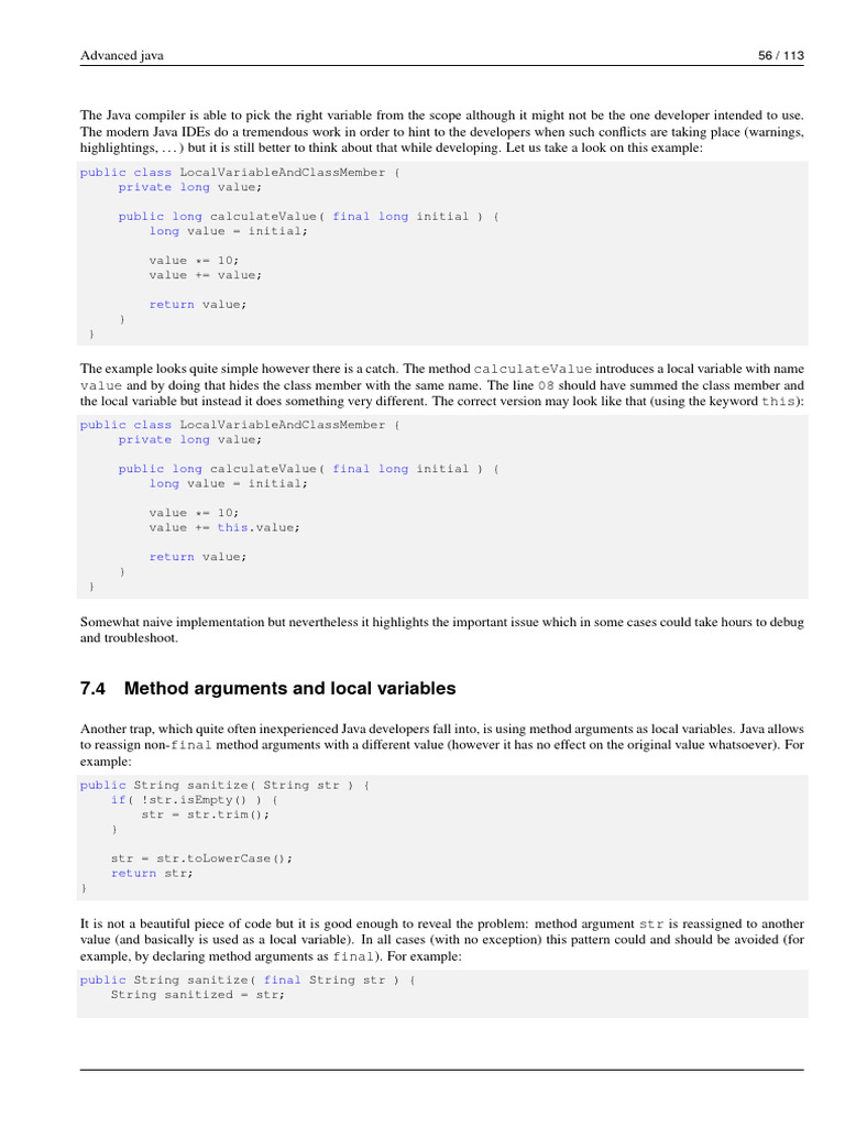 Advanced Java 1 - Merged 69 | PDF