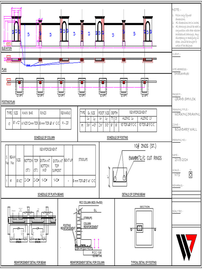 Boundary Wall - Grand Shivlok | PDF