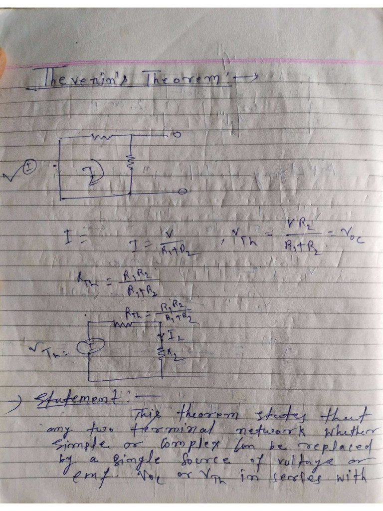 Basic Electric Notebook 1 | PDF