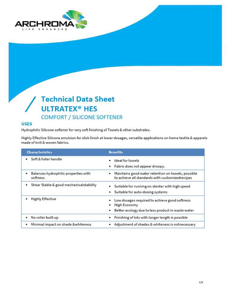 Ultratex HES | PDF
