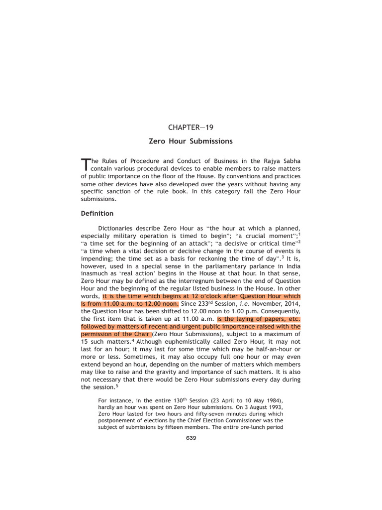 CHAPTER19 Zero Hour | PDF