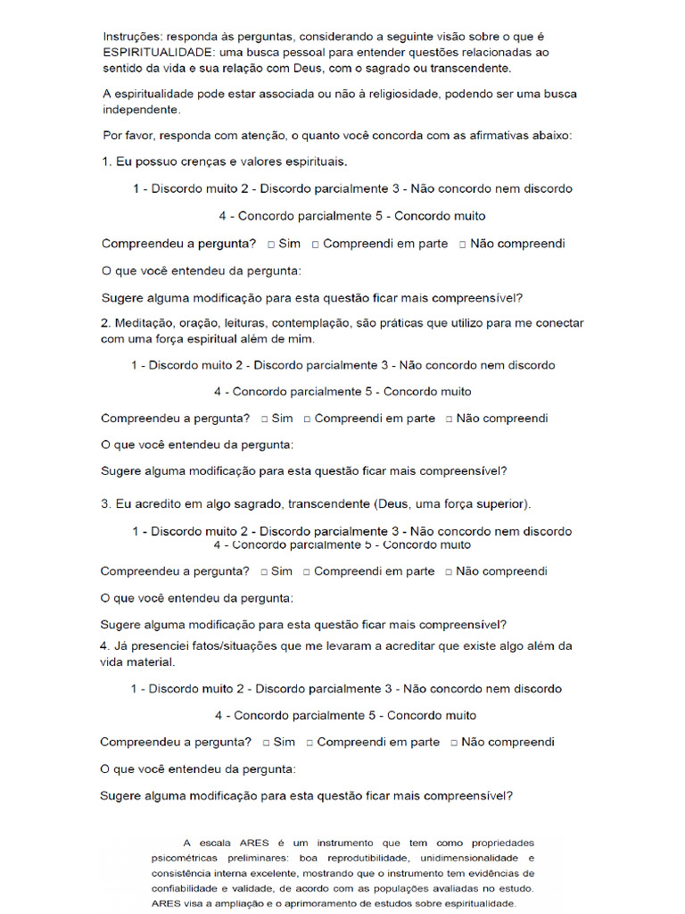Escala Ares | PDF