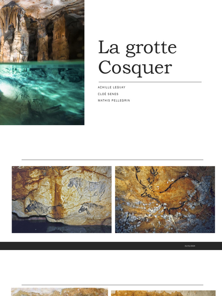 La Grotte Cosquer | PDF