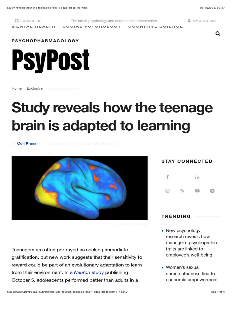 Psy Post | PDF