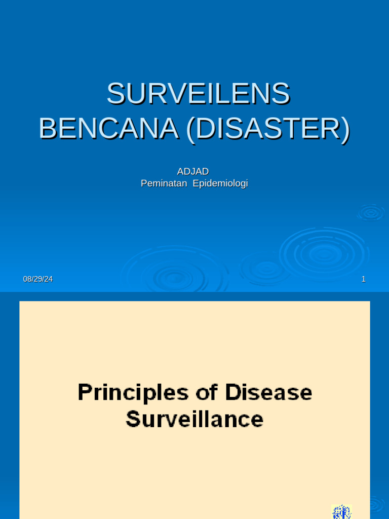Surveilens BENCANA | PDF