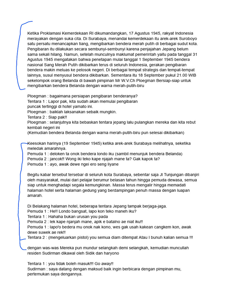 Dialog Perobekan Hotel Yamato | PDF