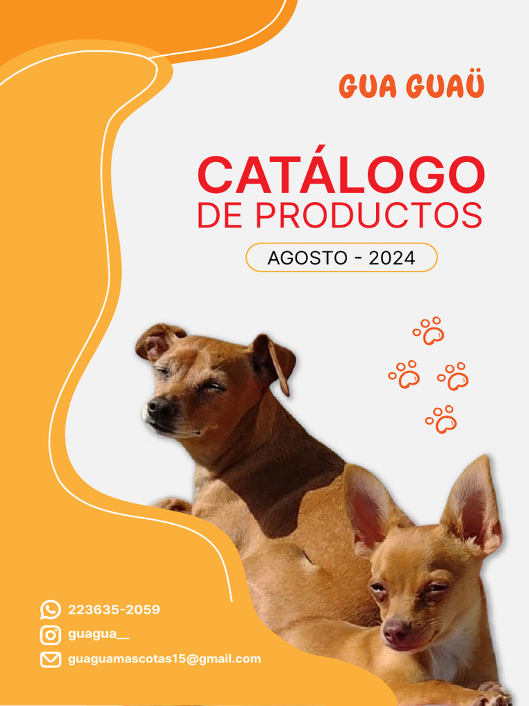 Catálogo Gua Guau - Agosto 2024 | PDF