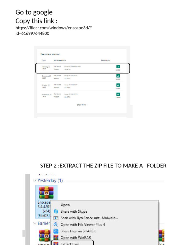 Enscape Installation | PDF