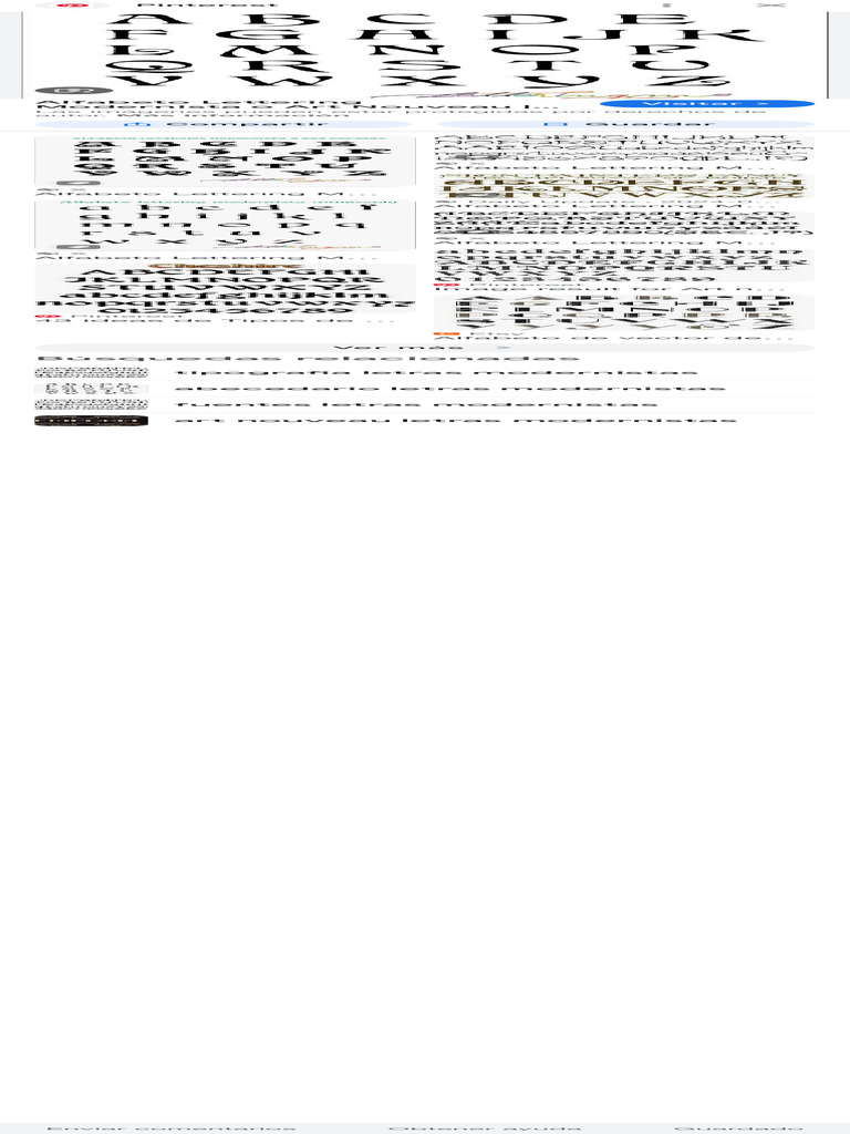 Abecedario Edad Moderna - Buscar Con Google | PDF
