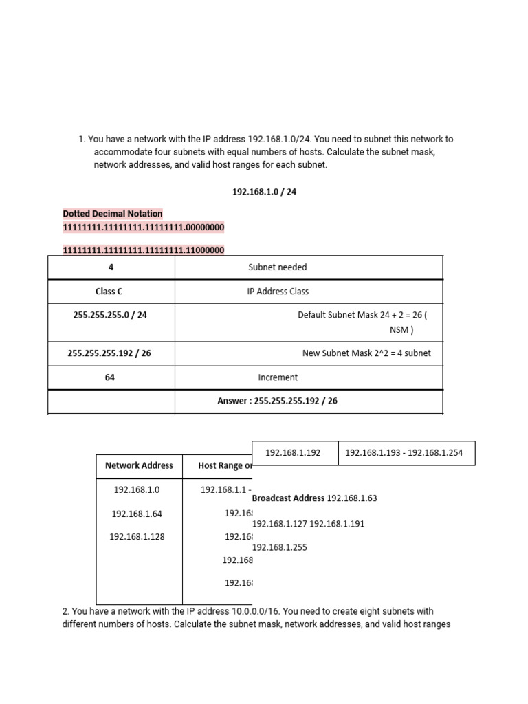 Ip Address Conversion | PDF