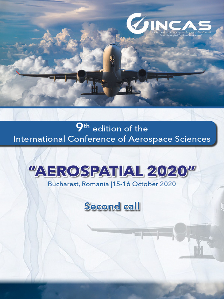 Second Call Aerospatial-2020-Iulie | PDF | Open Access | Aerospace Engineering