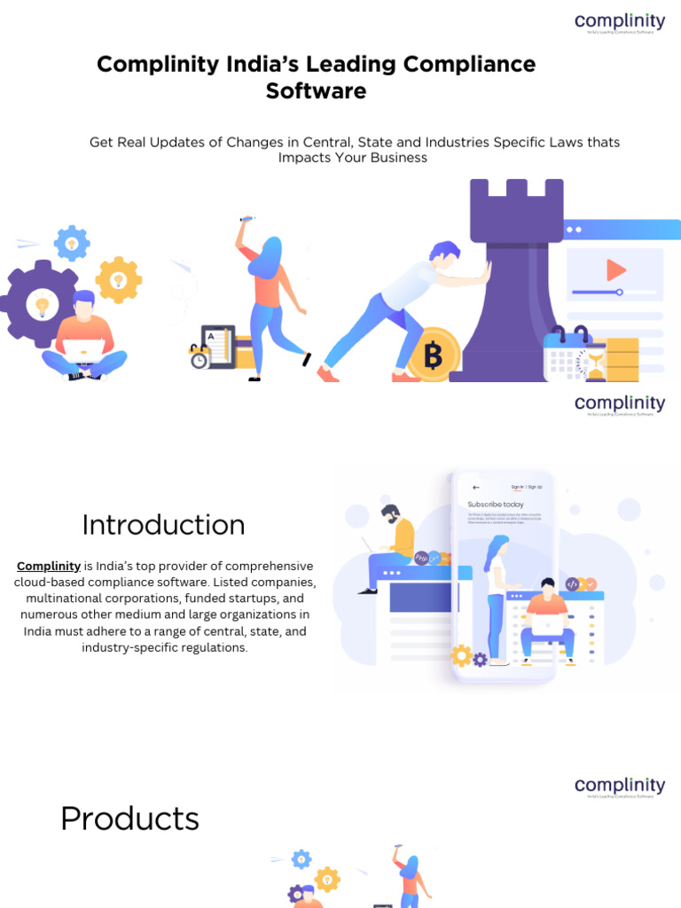 Complinity India’s Leading Compliance Software | PDF
