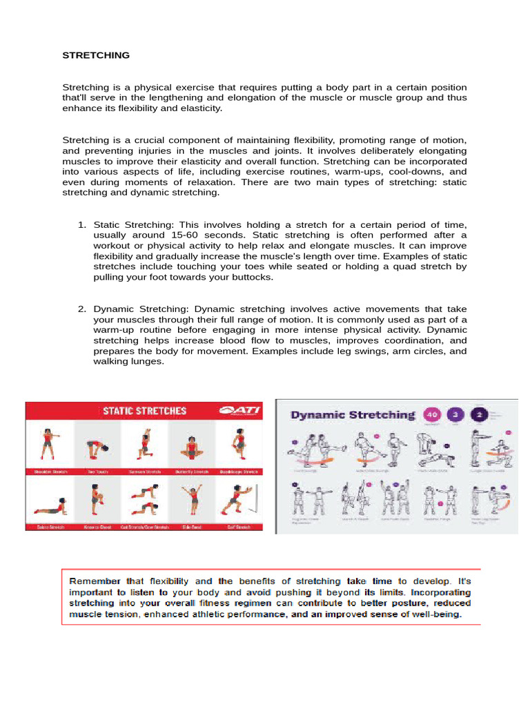 3 Stretching - TABATA Exercises | PDF | High Intensity Interval ...