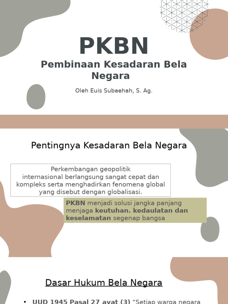 Penguatan PKBN | PDF