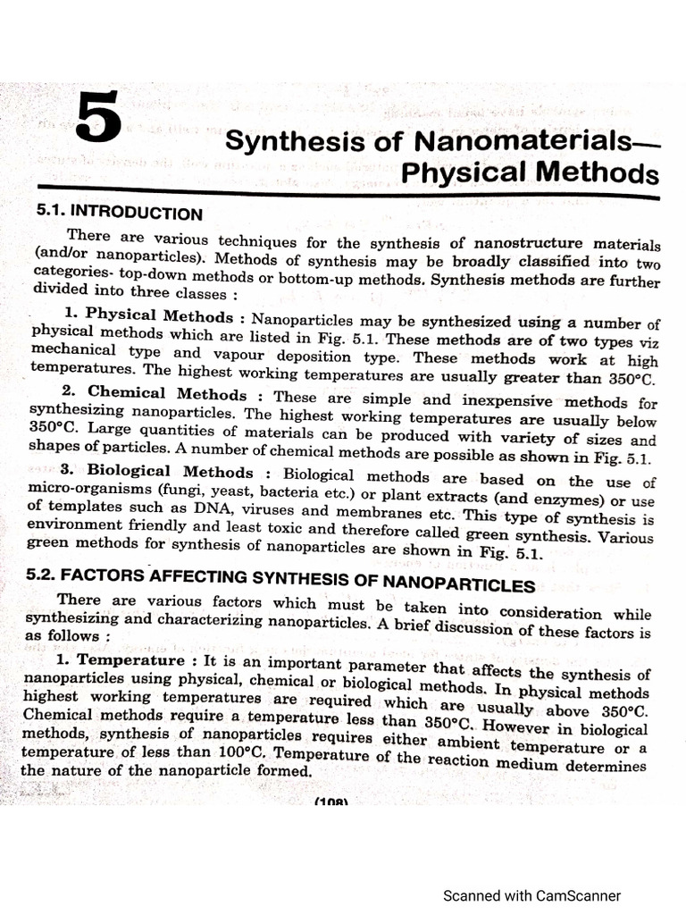 Synthesis of Nanomaterials (Top Down - Bottom Up Methods, Ball Milling ...