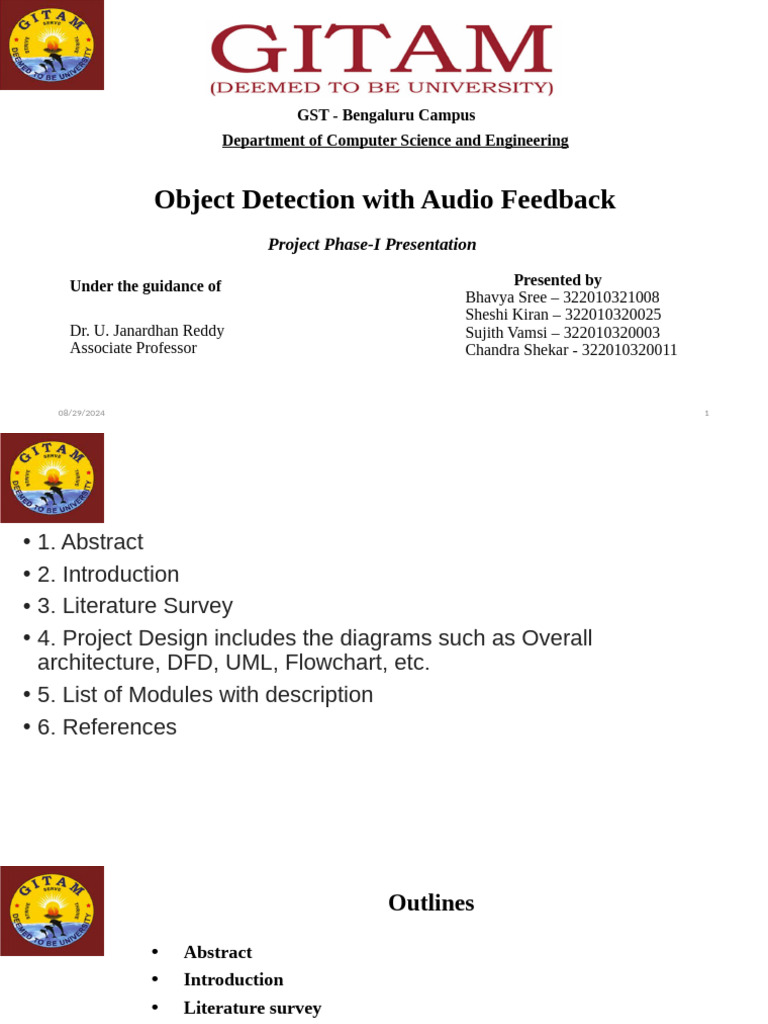 OBJECT DETECTION | PDF