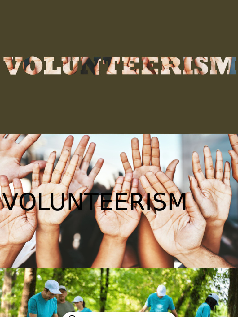 Volunteerism | PDF