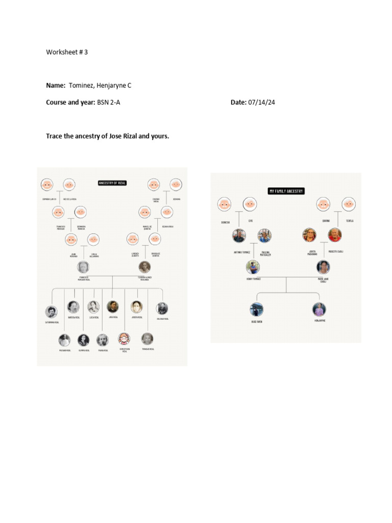Worksheet 3 Pdf