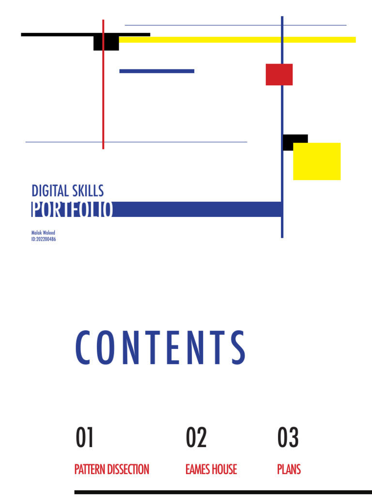 Malak Waleed - Digital Skills Portfolio | PDF | Rendering (Computer Graphics)