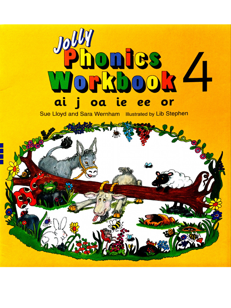 Jolly Phonics Workbook 4 | PDF