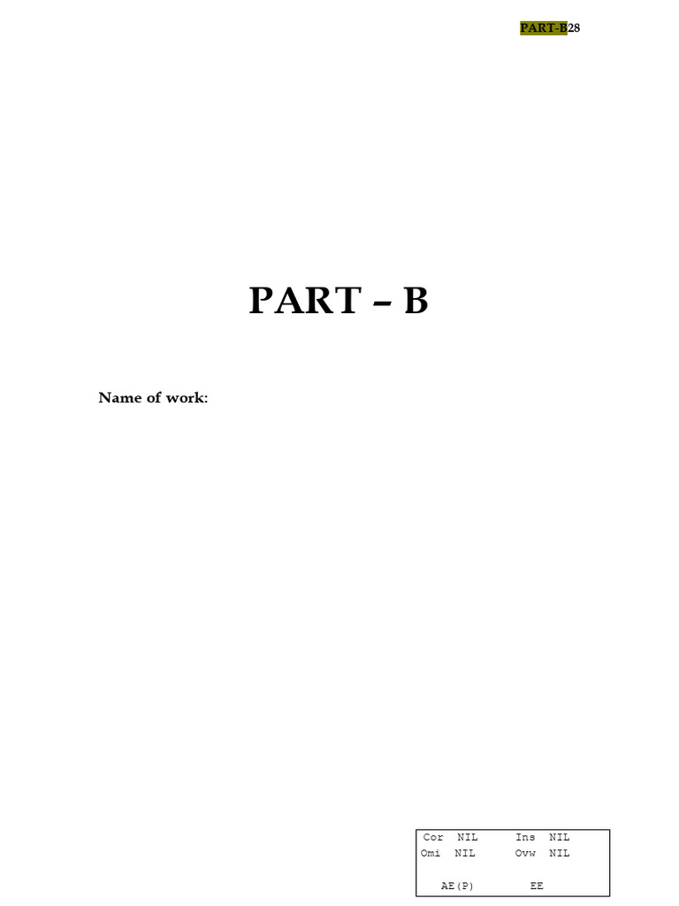PARTB | PDF