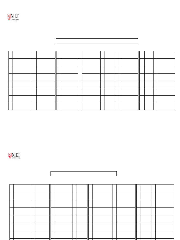 COP Seating Plan - A BLOCK - 29 Aug 2024 - Morning Shift | PDF