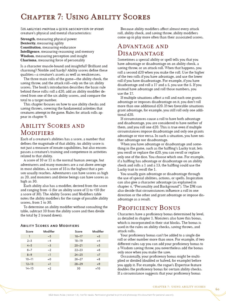 DND BasicRules 2018 | PDF