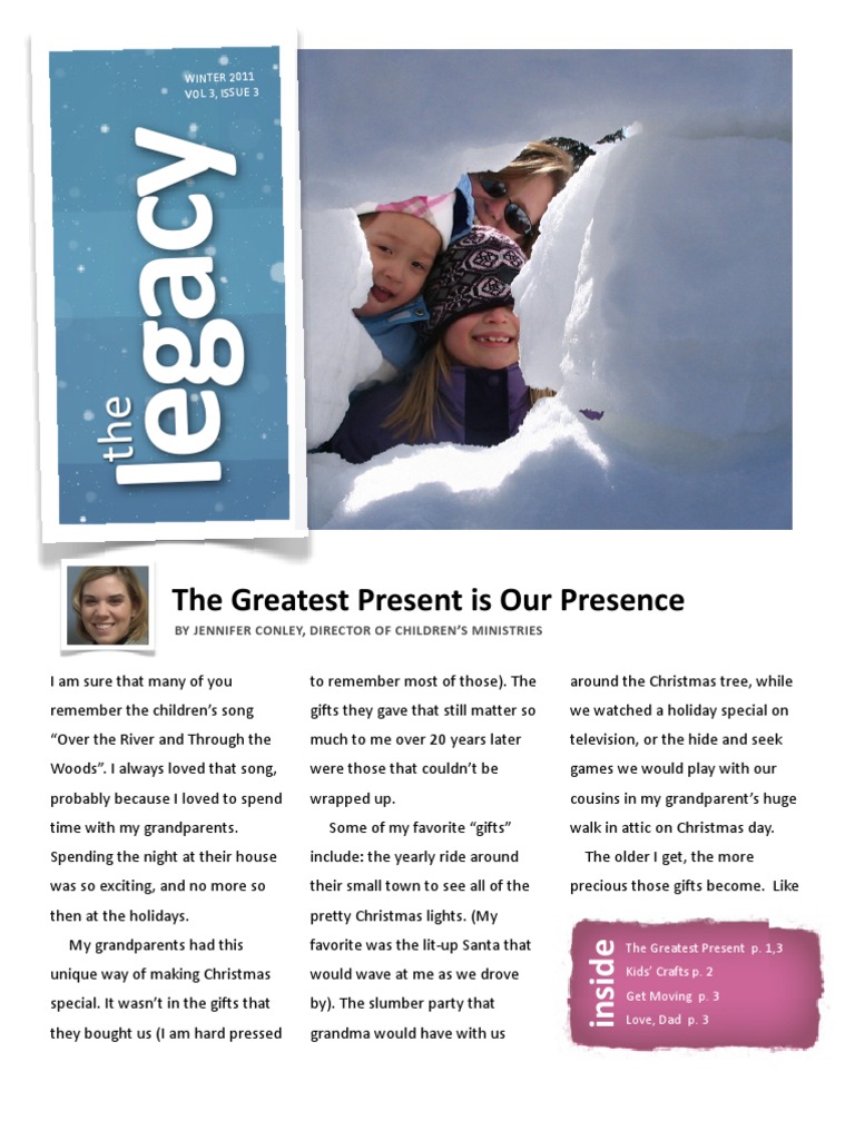 Winter Legacy | PDF | Christmas | Foods