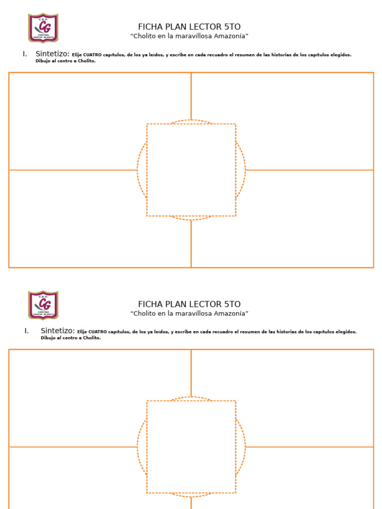 Resumen y Dibujo de Cholito | PDF