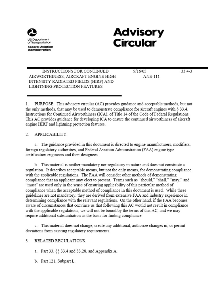 Ac 33.4-3 Hirf | PDF