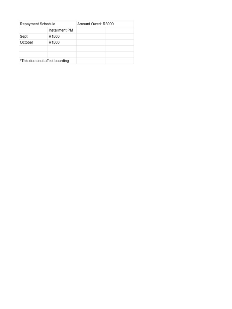 Untitled Spreadsheet | PDF