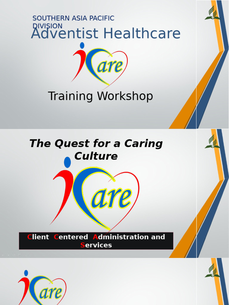 iCARE Training Tupi - Abridged | PDF | Compassion | Patient