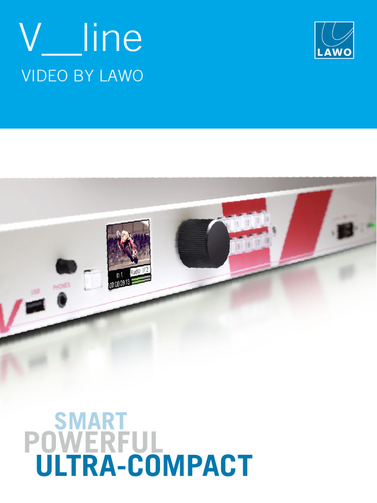 Lawo BR V - Line | PDF | Video | Graphical User Interfaces