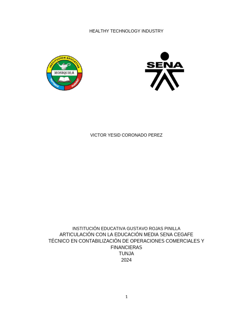 Plantilla Final Proyecto Escrito | PDF