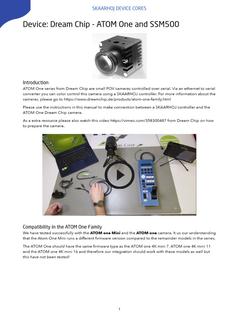 DC_DreamChip_ATOMone (1) | PDF