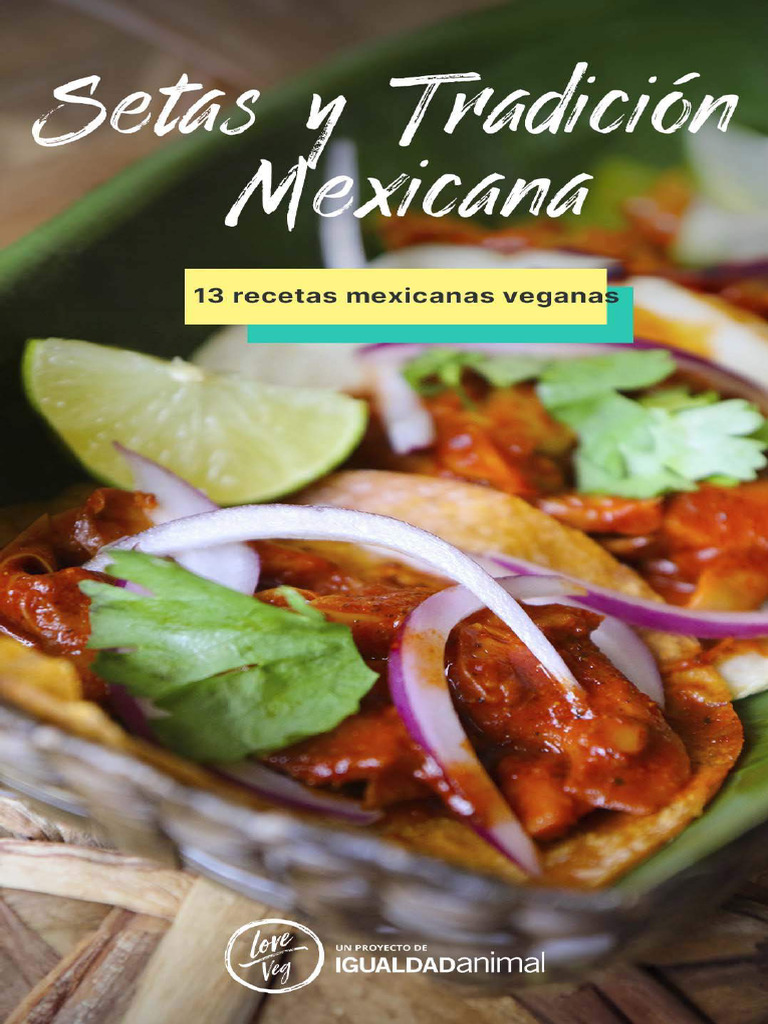 Recetario Setas y Tradicion Mexicana | PDF