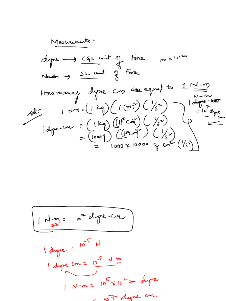Units & Dimensions 2 | PDF