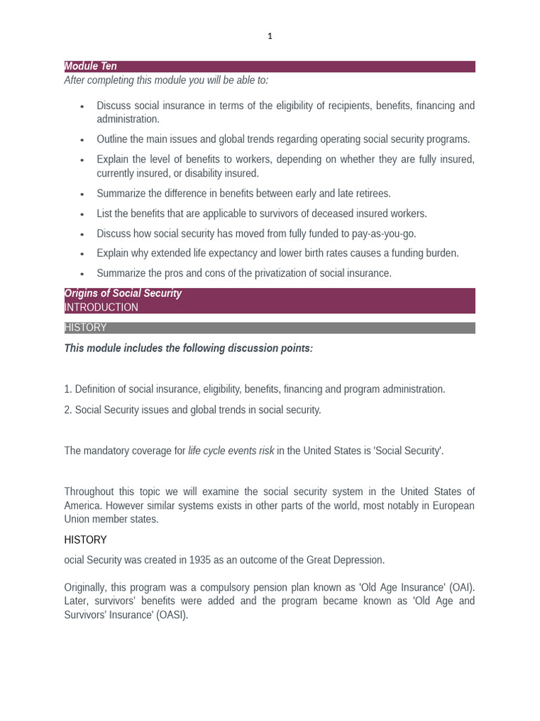 Module 10 | PDF