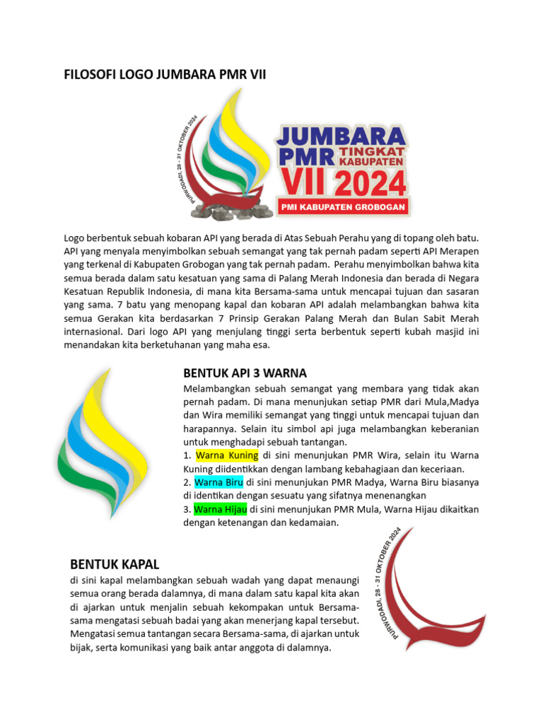 Filosofi Logo Jumbara PMR Vii | PDF