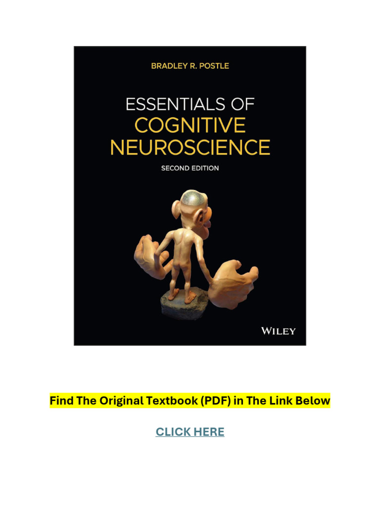 Essentials of Cognitive Neuroscience 2nd Edition | PDF | Neuroscience ...