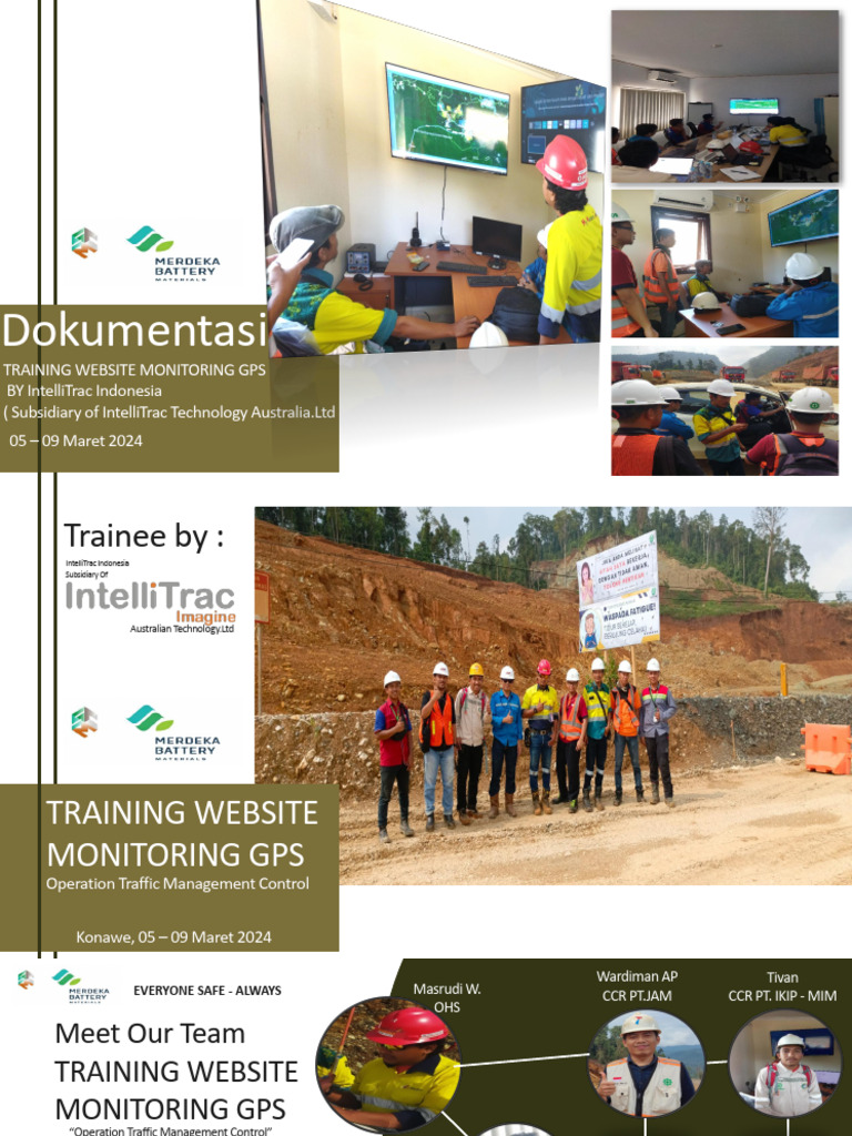 GPS Updated Report Training 05 - 09 Maret 2024 | PDF