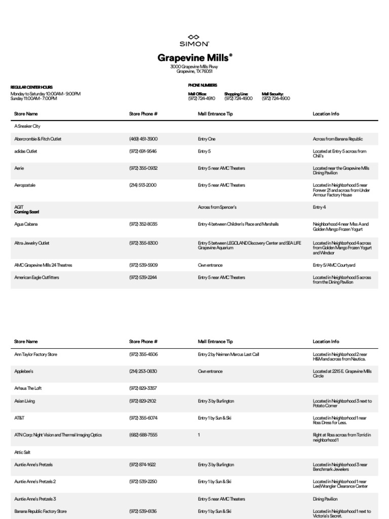 grapevine-mills | PDF
