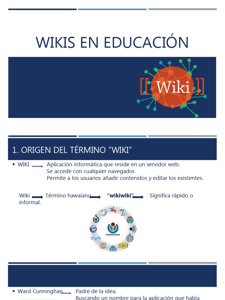 Wikis en La Educación | PDF | Wiki | Informática