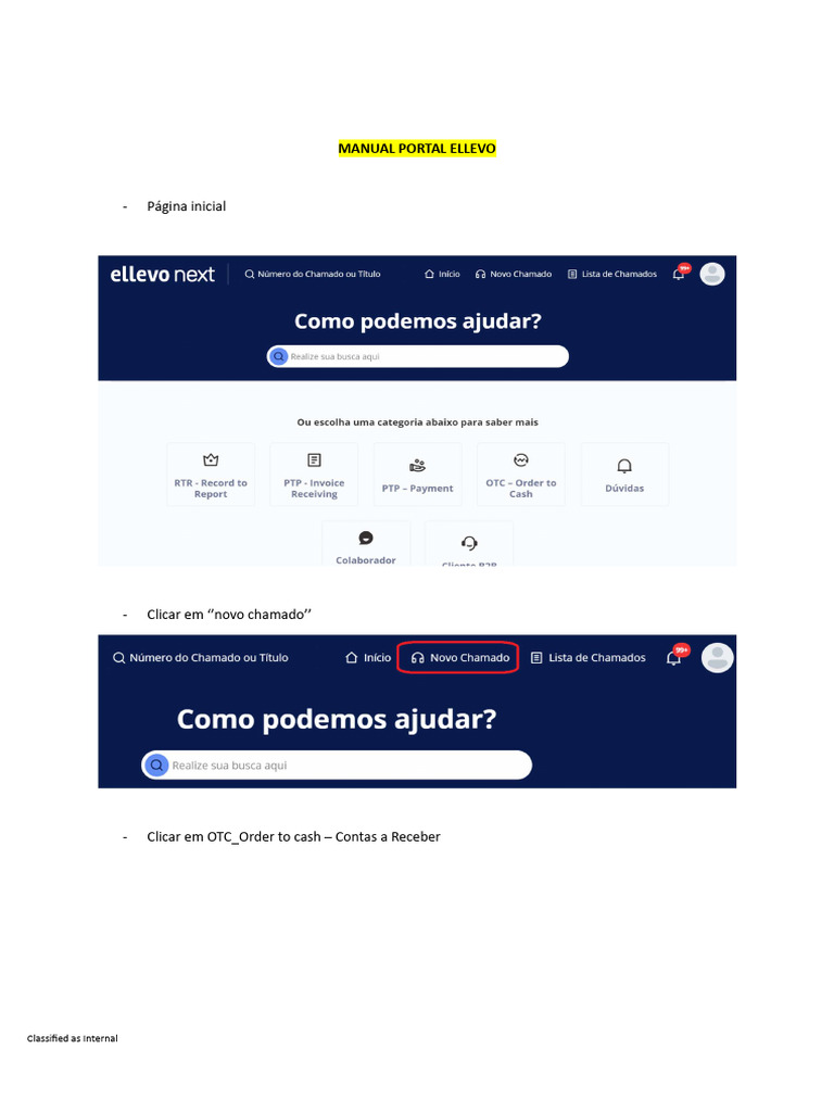 Manual Portal Ellevo | PDF