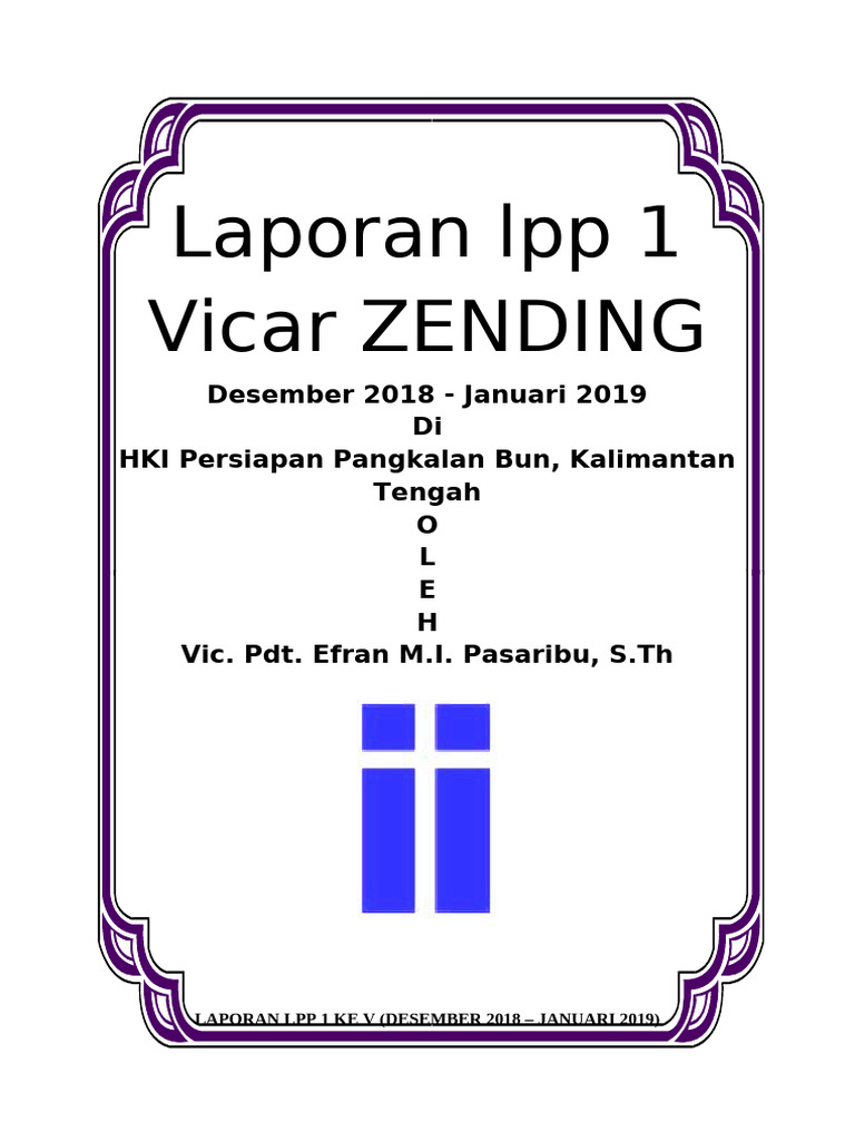 Laporan LPP I Ke V | PDF