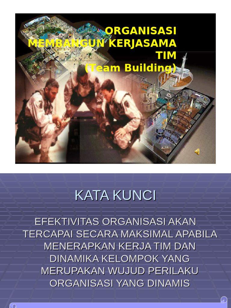 Organisasi Membangun Kerjasama TIM (Team Building) | PDF
