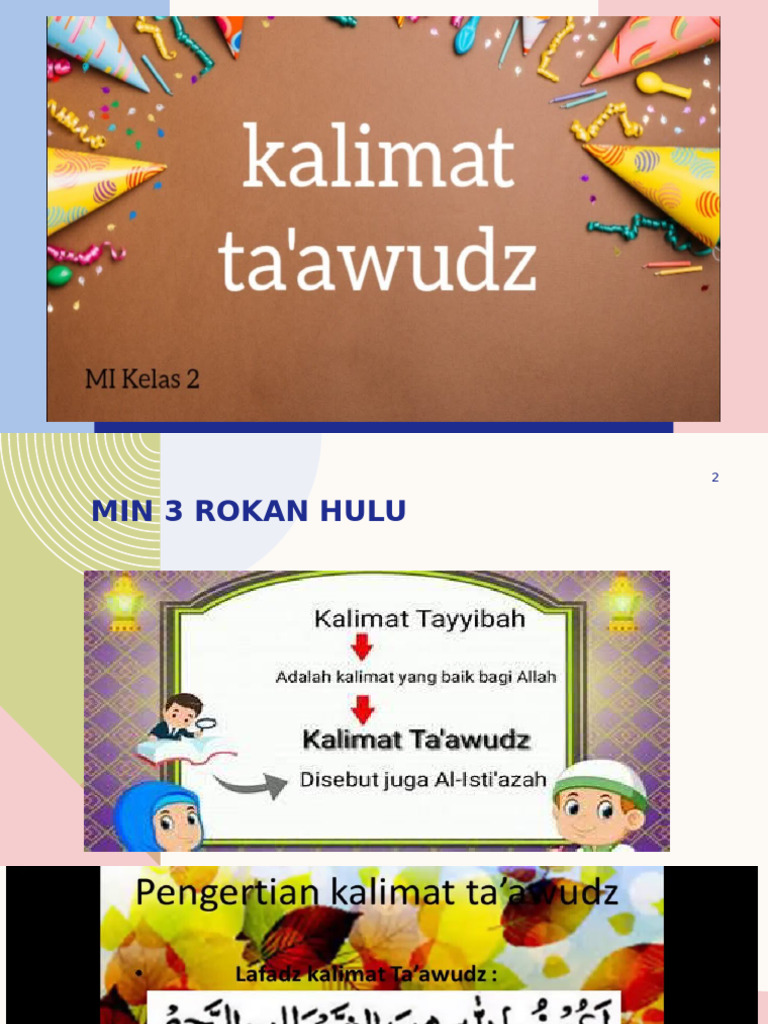 Kalimat Tawwuz | PDF